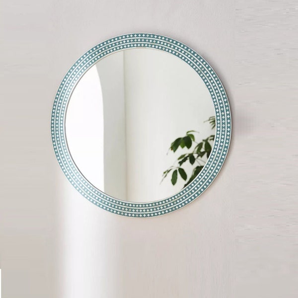 Bone Inlay Mirror - Etsy