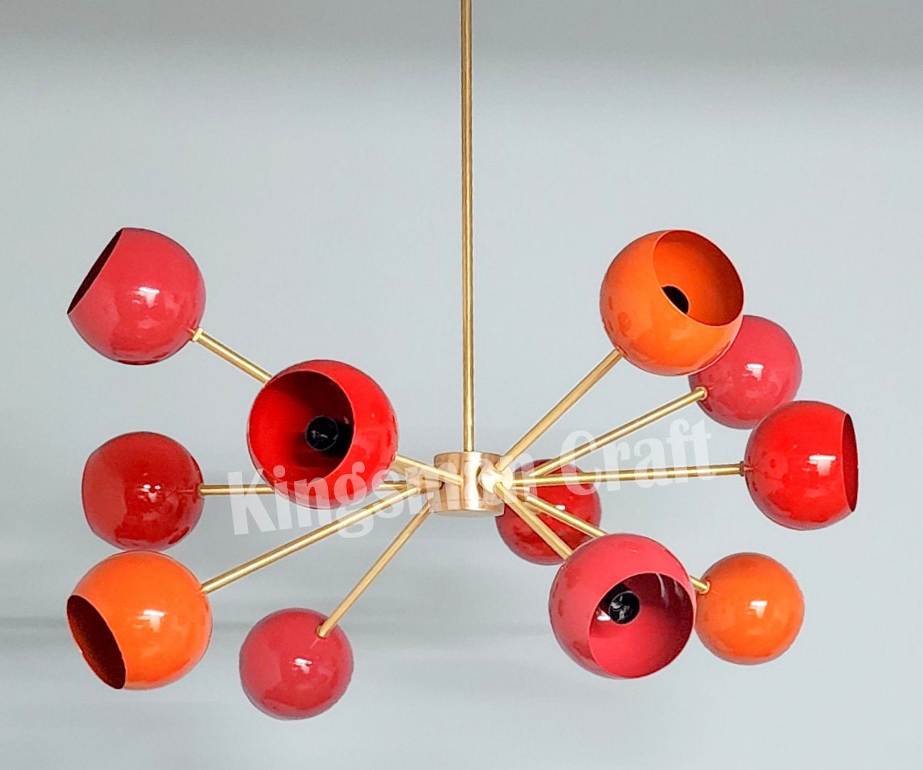 Modern Iconic Multi-directional Eyeball Shade Lamp | Restored Antique ...
