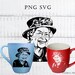 4 Different Files in SVG PNG JPG Files President and First Lady ...