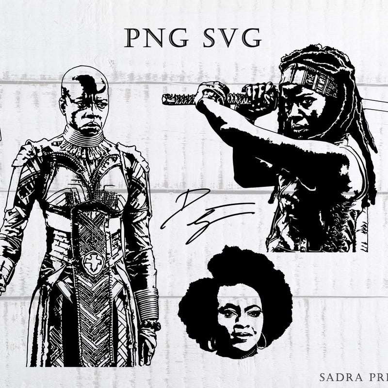 Michonne - Etsy