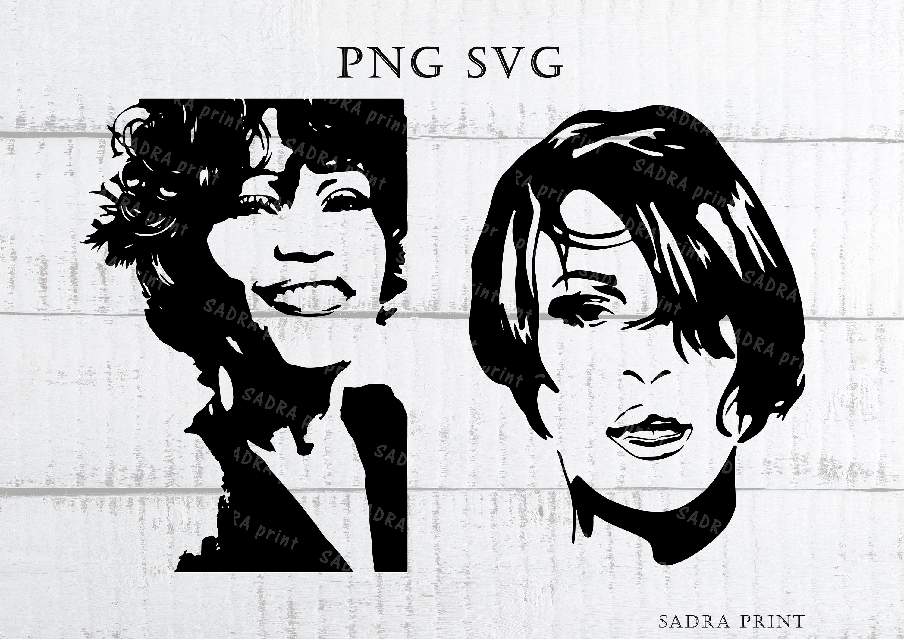 3 verschillende bestanden in SVG PNG JPG-bestanden Huston Silhouette ...