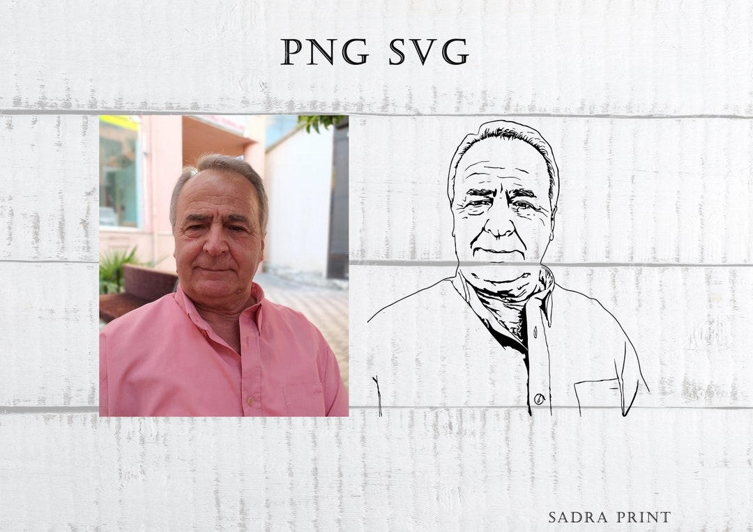 Personalized Order in SVG PNG JPG Files Send Your Photo Today and You ...