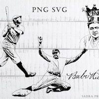 Babe Ruth - Etsy