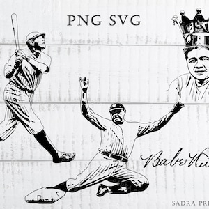 Babe Ruth - Etsy