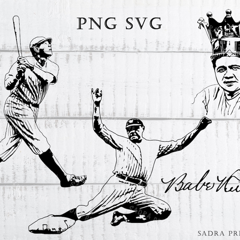 Babe Ruth - Etsy