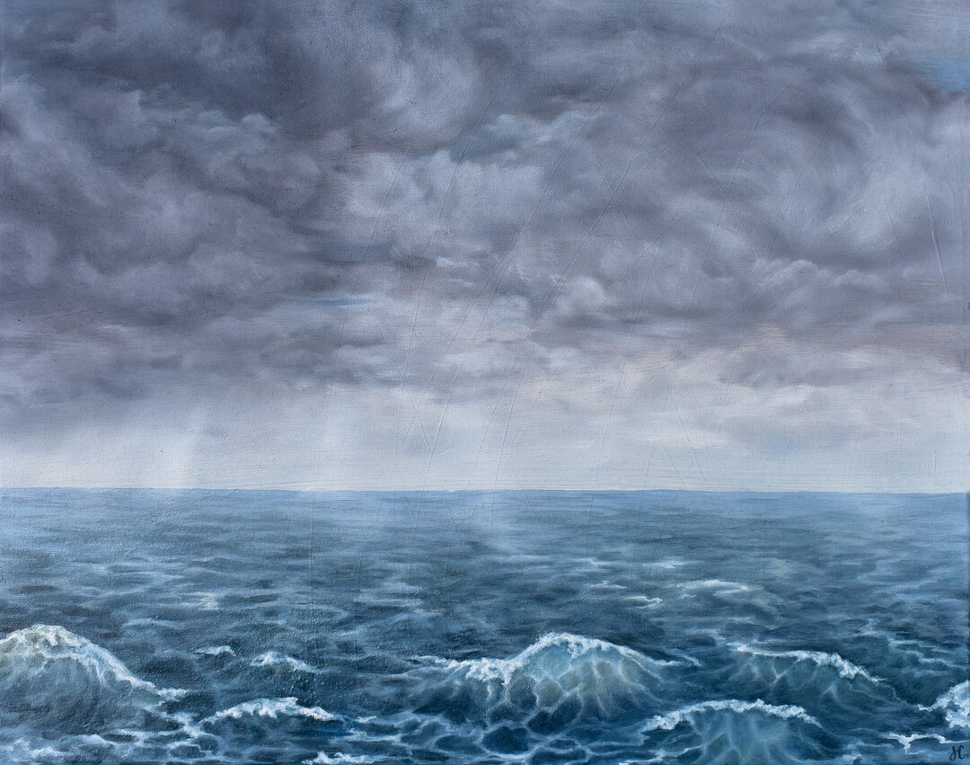 Changing Tides | Digital Download, Fine Art, Oil Painting, High Quality ...