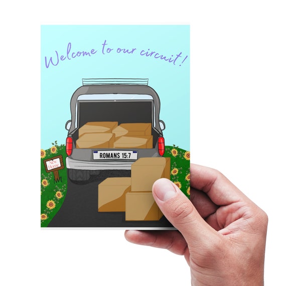 JW CO Welcome Greeting Cards Elders Circuit Overseer - Etsy Canada