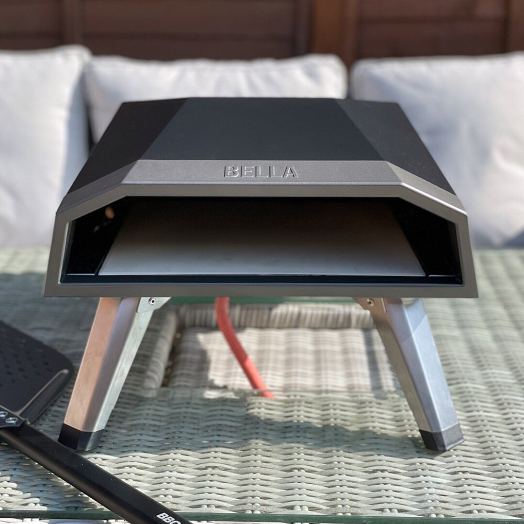 Gas-fired Outdoor Pizza Oven Portable Table Top Barbecue Grill Pizza ...