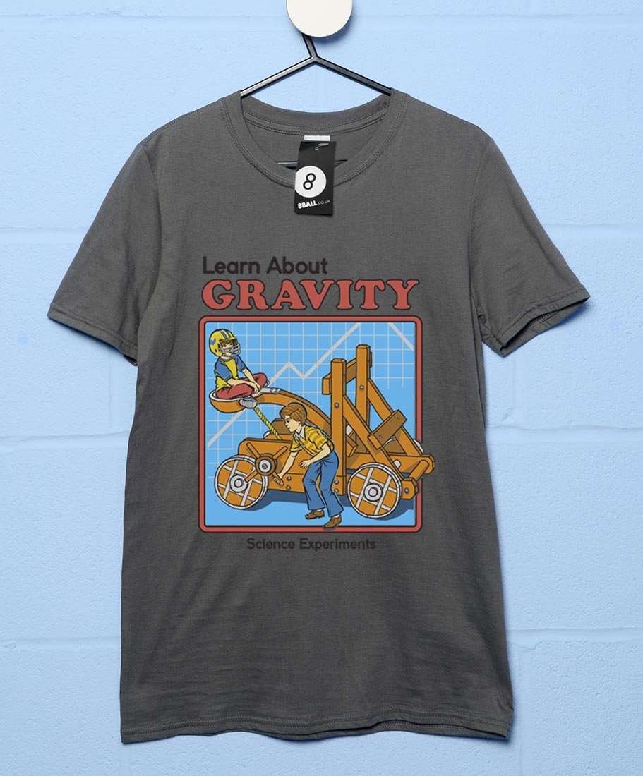 Steven Rhodes Learn About Gravity T-Shirt sold by Irene Wu | SKU 60449201 | 25% OFF Printerval