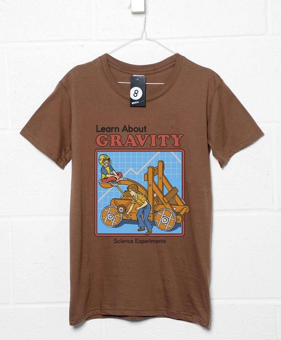 Steven Rhodes Learn About Gravity T-Shirt sold by Irene Wu | SKU 60449201 | 25% OFF Printerval