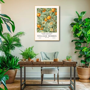 William Morris Orange Pattern | Master Collection | William Morris ...
