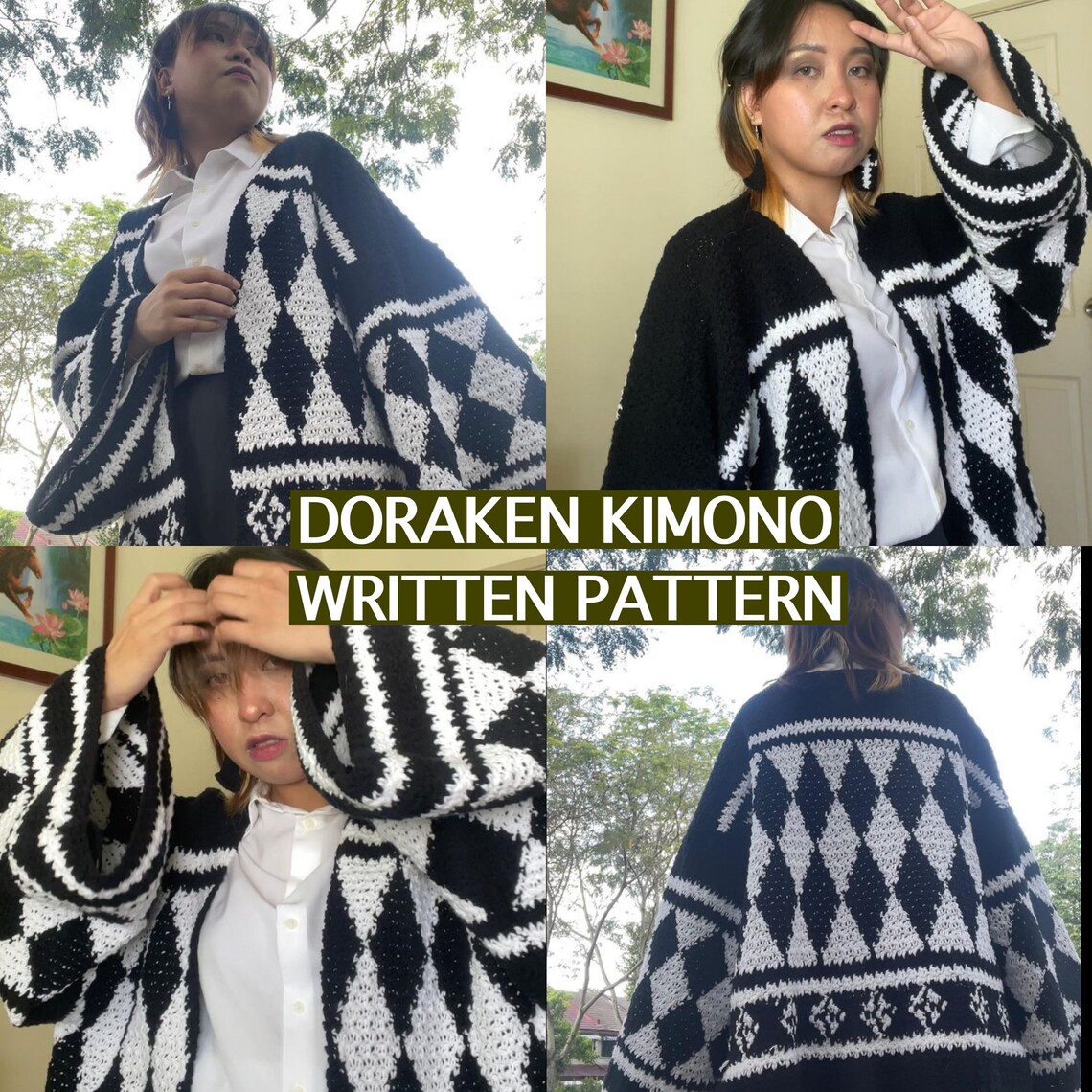 DORAKEN KIMONO PATTERN - Etsy