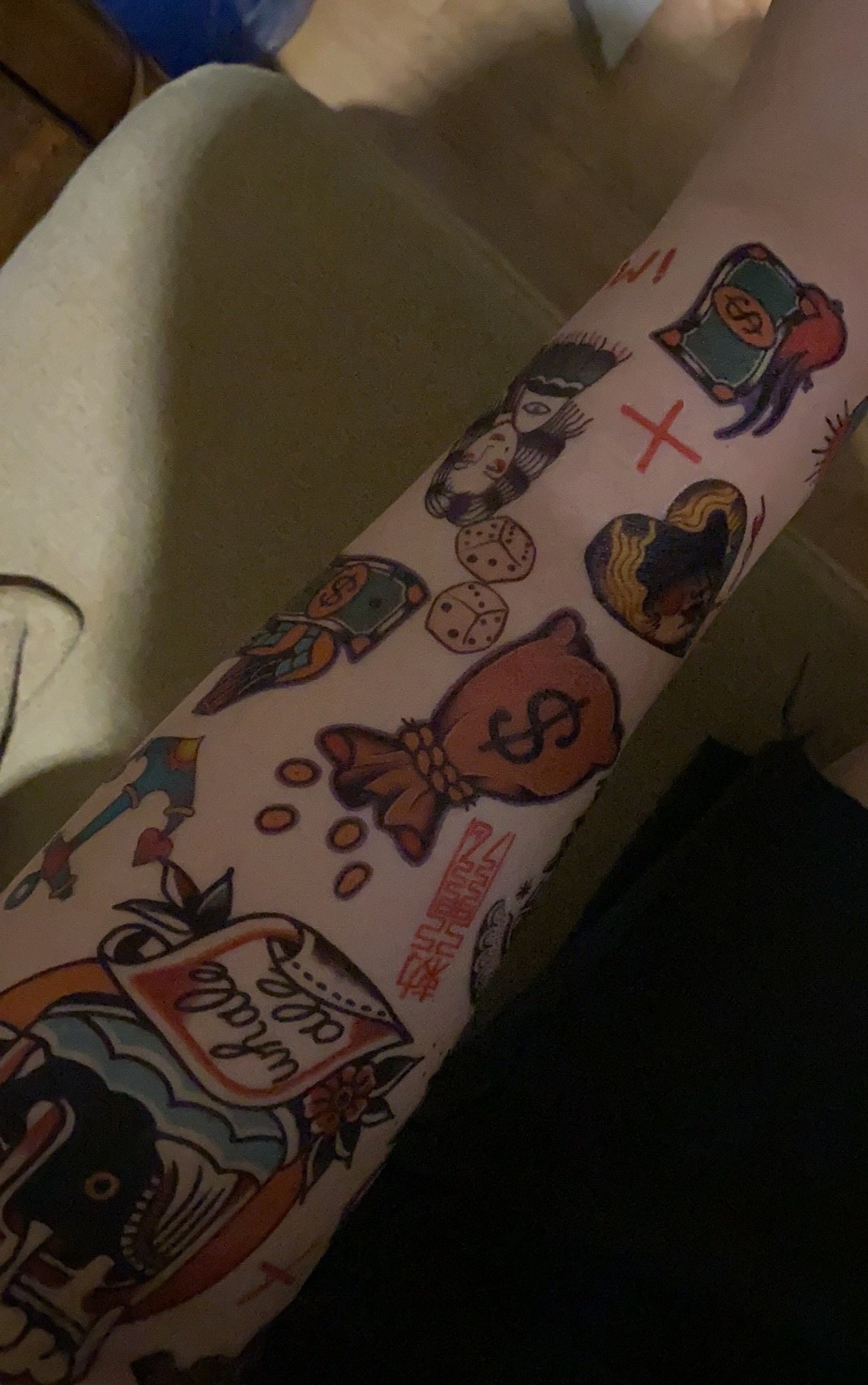 Limited Edition Old School Traditional TATTOO STICKERS - Etsy