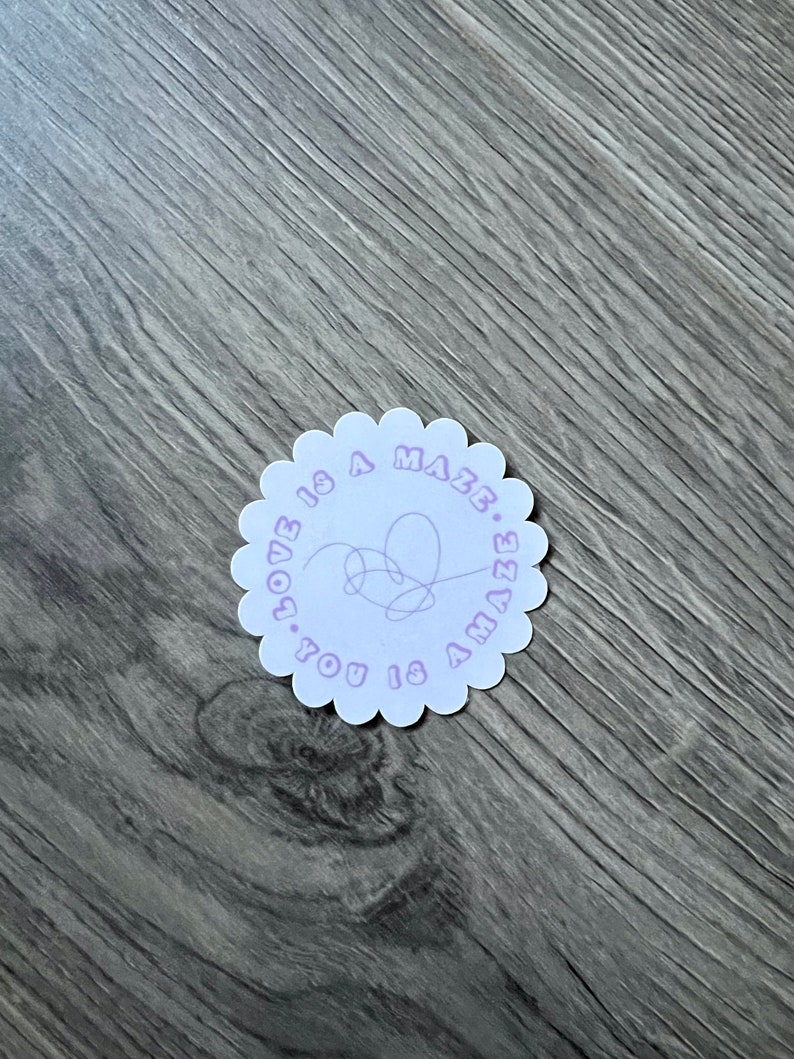 BTS Stickers (quotes, Songs) - Etsy