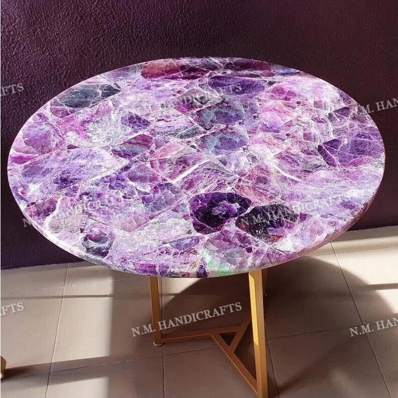 Amethyst Table - Etsy