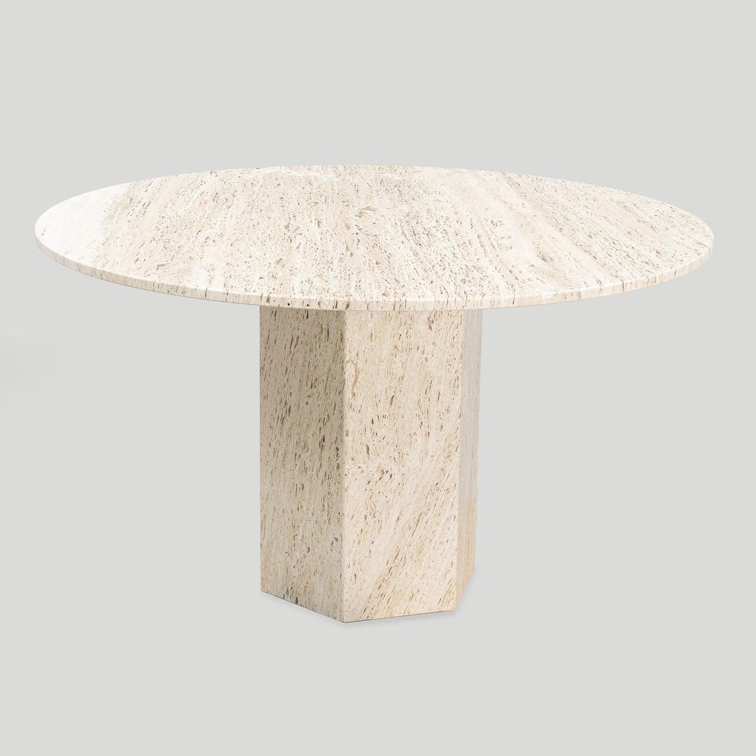 Travertine Coffee Table, Travertine Stone Center Table, Marble Living ...