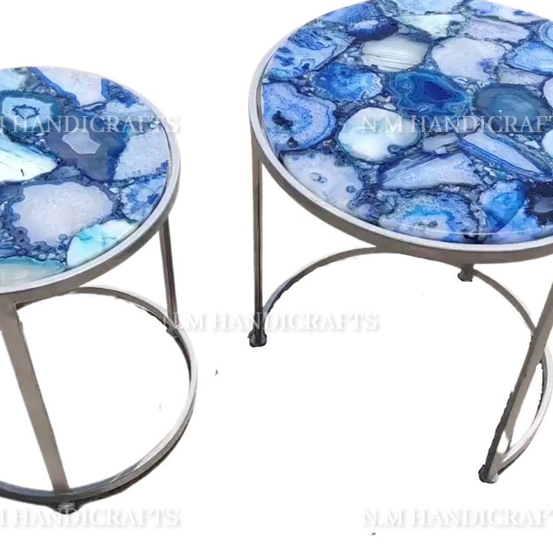 Agate End Table - Etsy