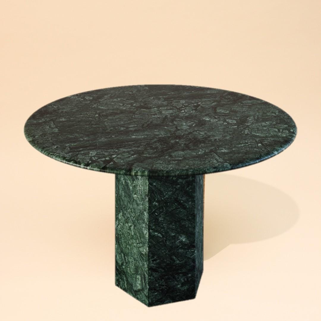 Green Marble Coffee Table, Marble Center Table, Dining Table for Home ...