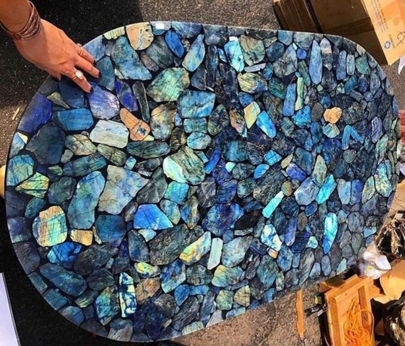Labradorite Counter Tops Labradorite Vanity Top Labradorite - Etsy