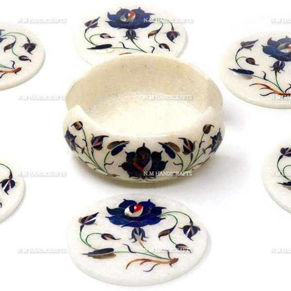 Handmade Inlay Coasters - Etsy