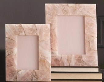 Pink Quartz Photo Frame - Etsy