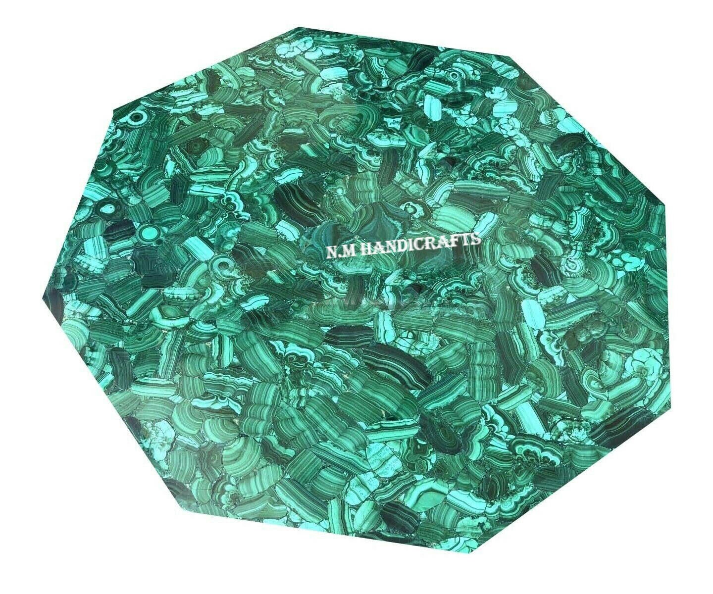 Malachite Inlay Stone Coffee Table Top, Coffee Table, Natural Stone ...