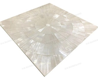 Selenite Stone Table Top / Luxury Gem Stone Furniture / - Etsy