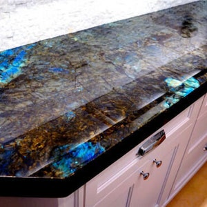 Labradorite Counter Tops, Labradorite Vanity Top, Labradorite Buffet ...