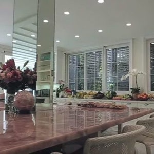 Quartz Dining Table, Quartz Counter Top, Quartz Buffet Counter, Kitchen ...