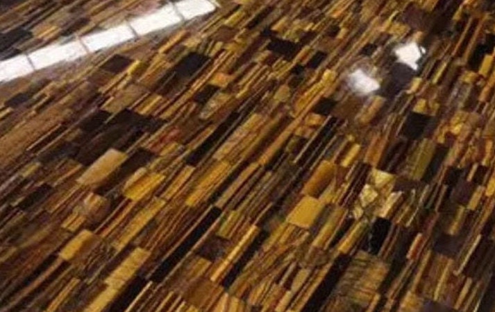 Tiger Eye Stone Table Top, Gemstone Table, Tiger Eye Centre Table, Marble & Tiger Eye Table ...