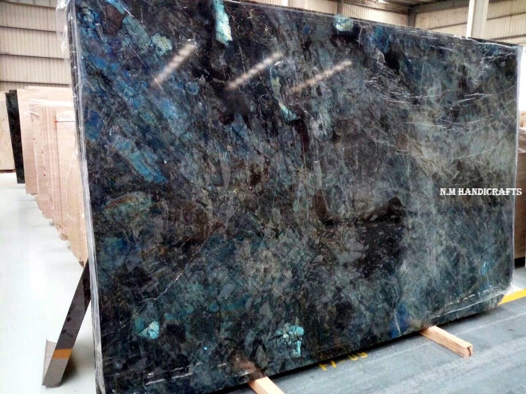Labradorite Stone Slab, Counter Tops, Dining Table Top, Garden Table ...