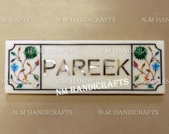 Marble Name Plate | Etsy