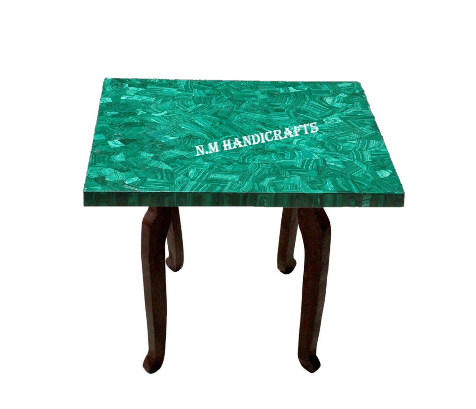 Malachite Inlay Stone Coffee Table Top Dining Table Top - Etsy