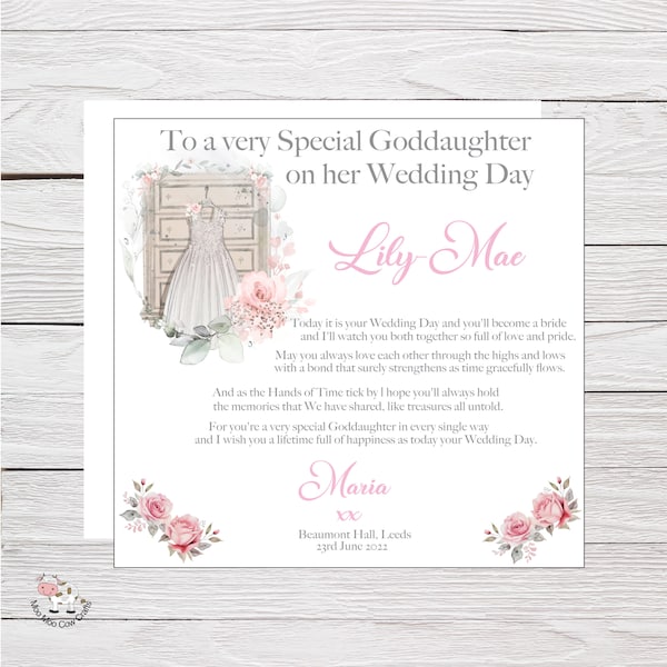 Luxury Wedding Card - Etsy