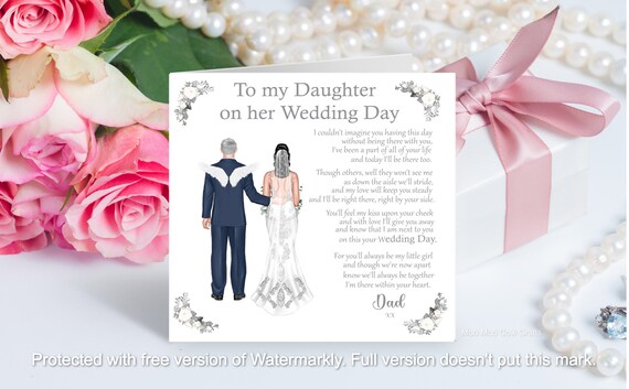 Wedding invitation wording deceased father of bride | Beachweddingtips.com