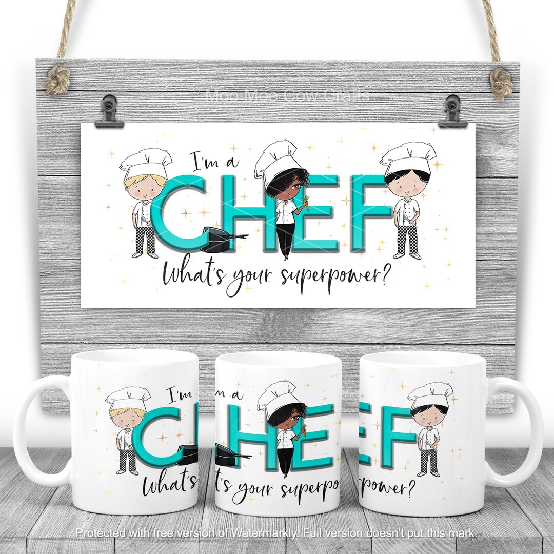 Personalised Mug for a Chef, Custom Coffee Mug, Birthday Gift for Chef ...