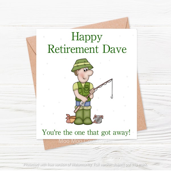 Retirement Card Printable - Etsy