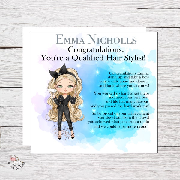 New Hairdresser Card - Etsy