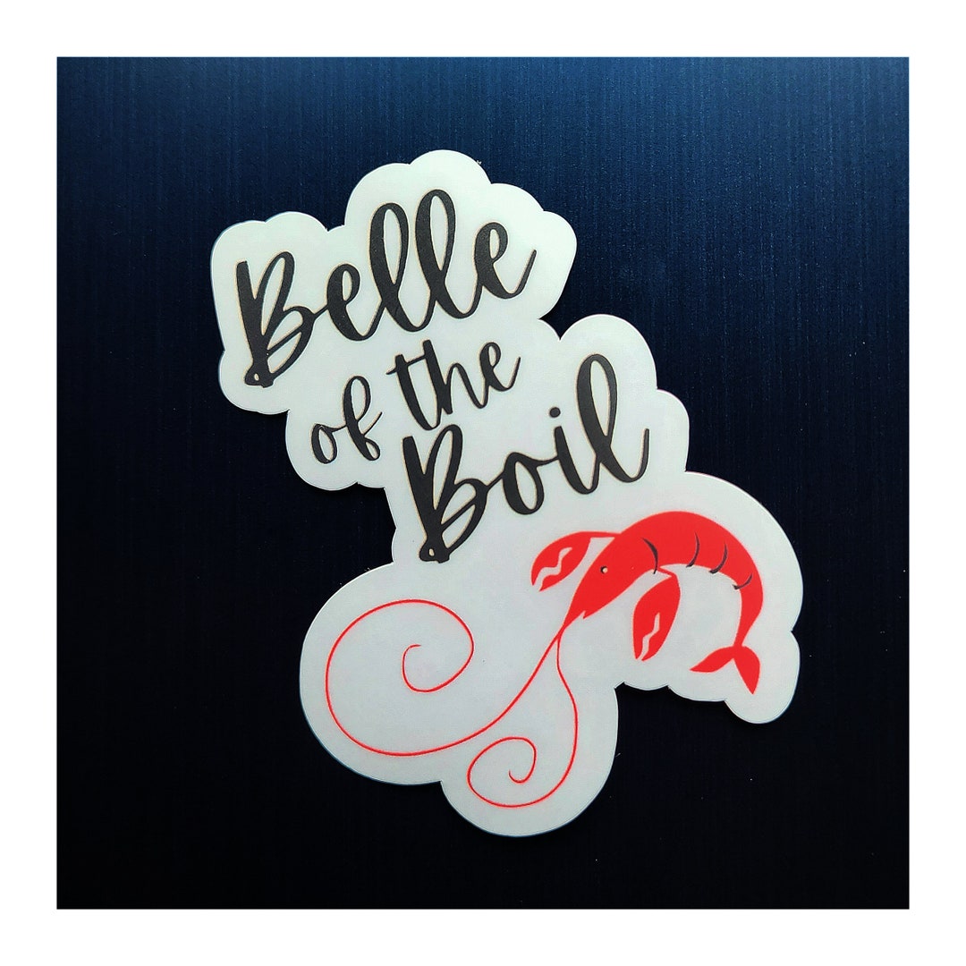 Belle of the Boil Cajun Sticker - Etsy