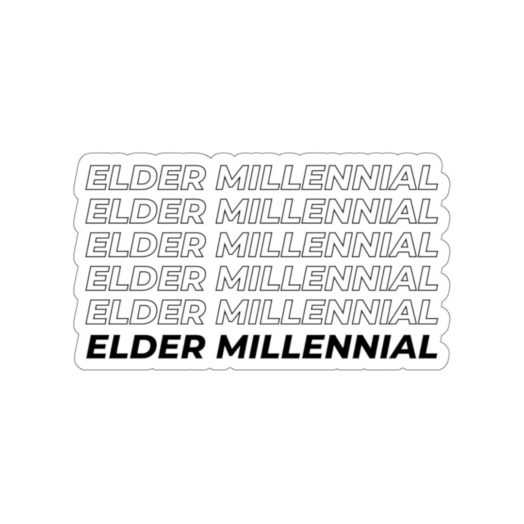 Elder Millennial Sticker. Xennial Oregon Trail Generation - Etsy