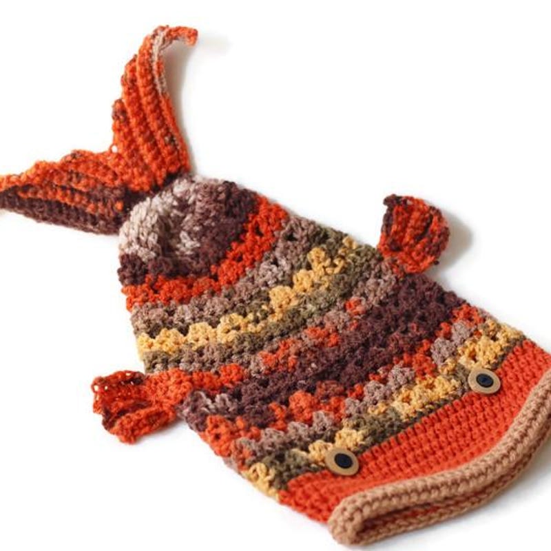 Crochet Fish Hat - Etsy