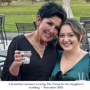 THE VIVIAN • Mother of the Bride Leaf Jewelry Set: Diamond and ...