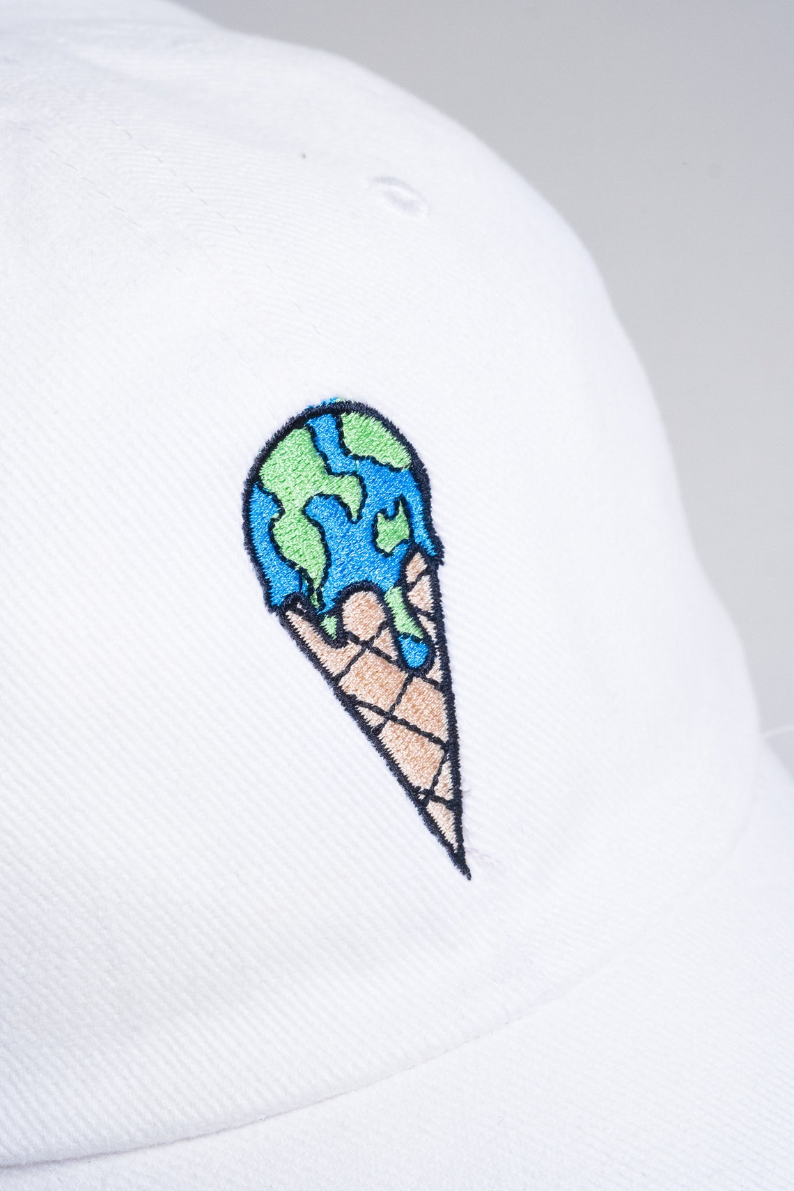 Cap Earth Cone Embroidery Design Embroidered in UK Cotton | Etsy