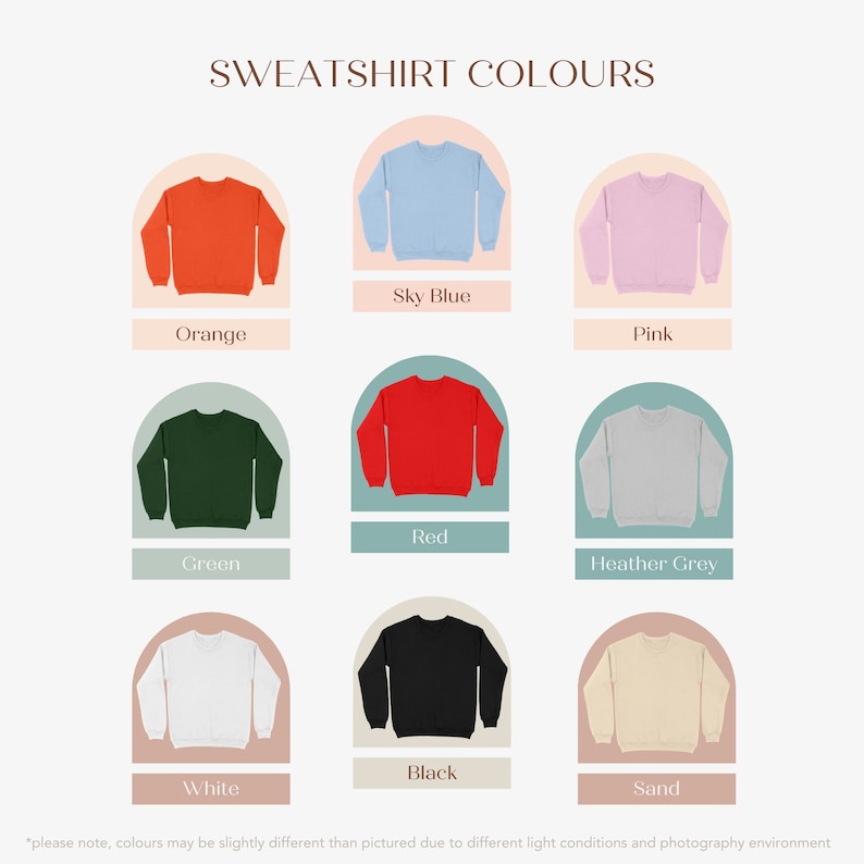 Custom Embroidered Sweatshirt: Personalized Handwritten Style Pullover ...