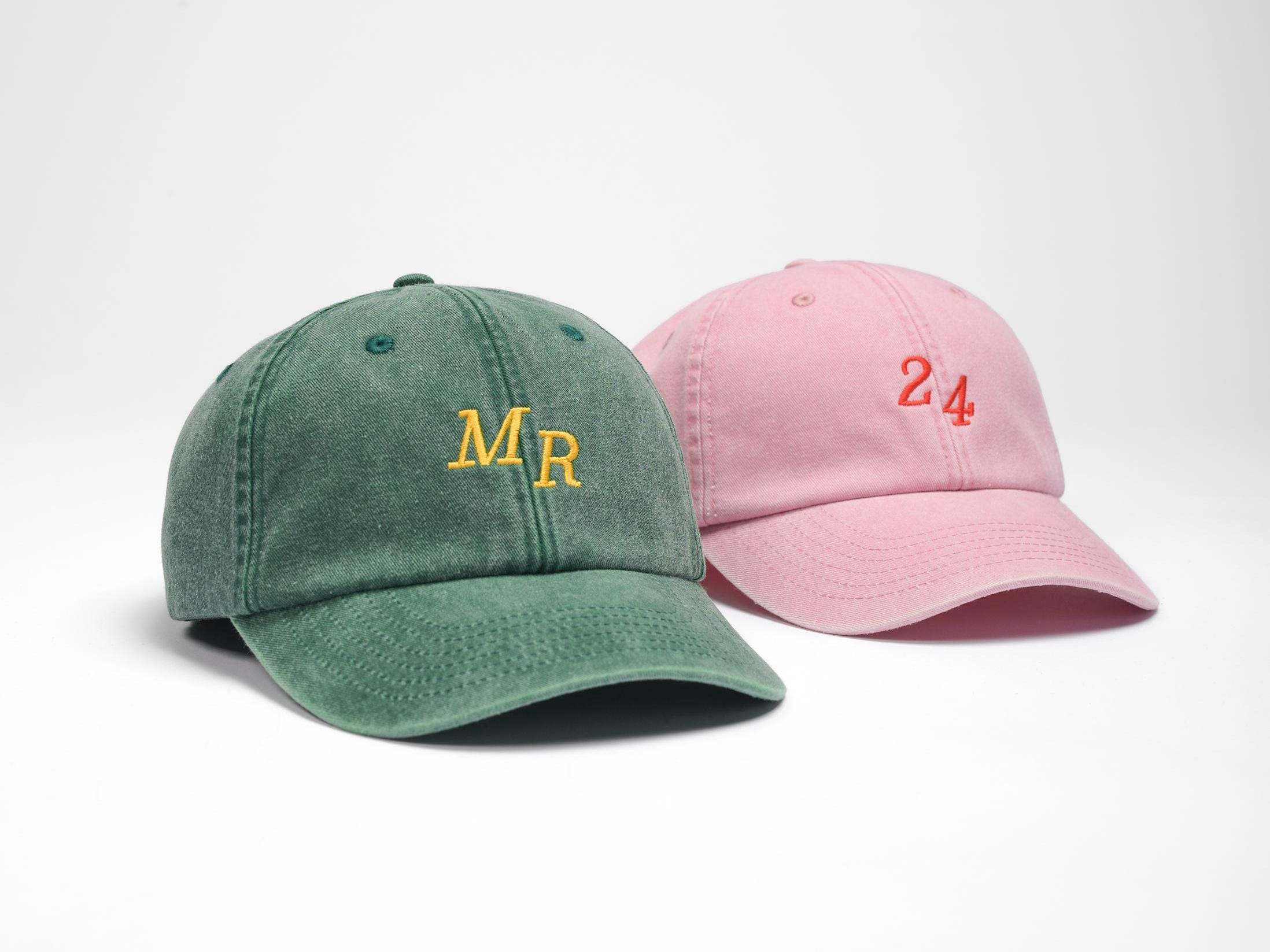 Cap Embroidered With Initials, Vintage Dad Hat Custom Embroidery With ...