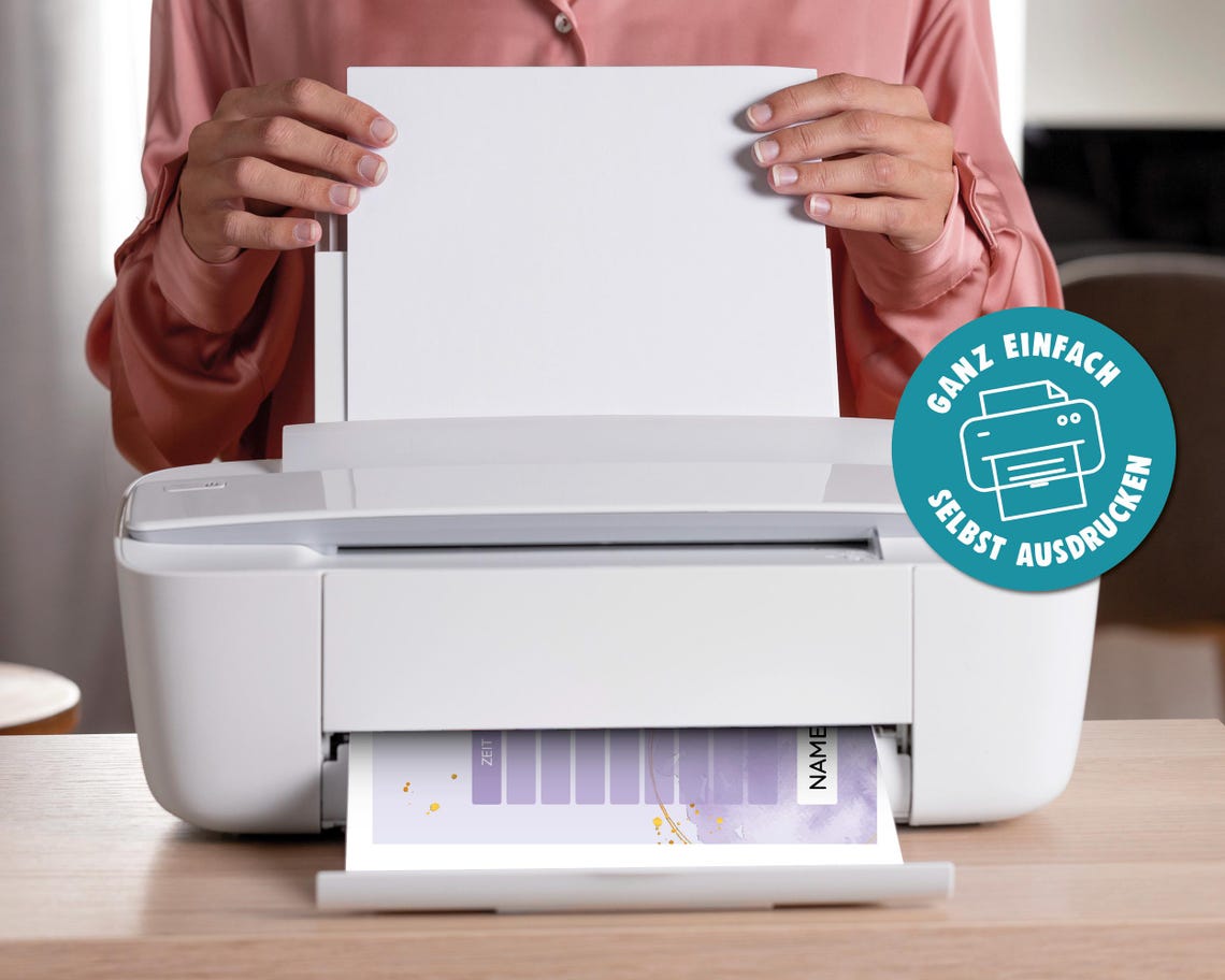 A4 Timetable to Print | Writable PDF | Digital DOWNLOAD | Children ...