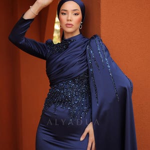 Hijab Evening Dress, Evening Long Dress, Islamic Clothing, Islamic New ...