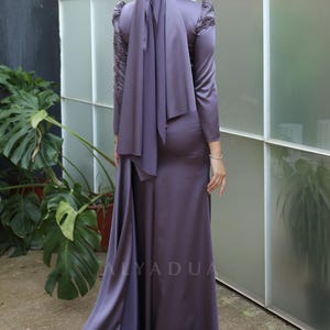Modest Evening Dress, Islamic New Dress, Exclusive Embroidery Hijab ...