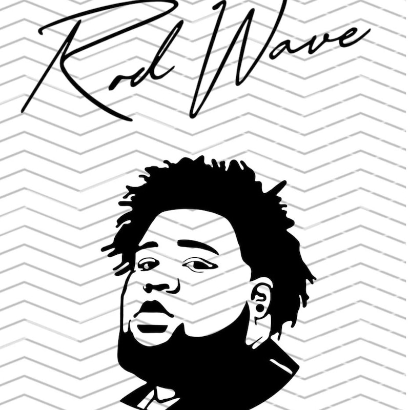 Rod Wave Shirt Svg - Etsy