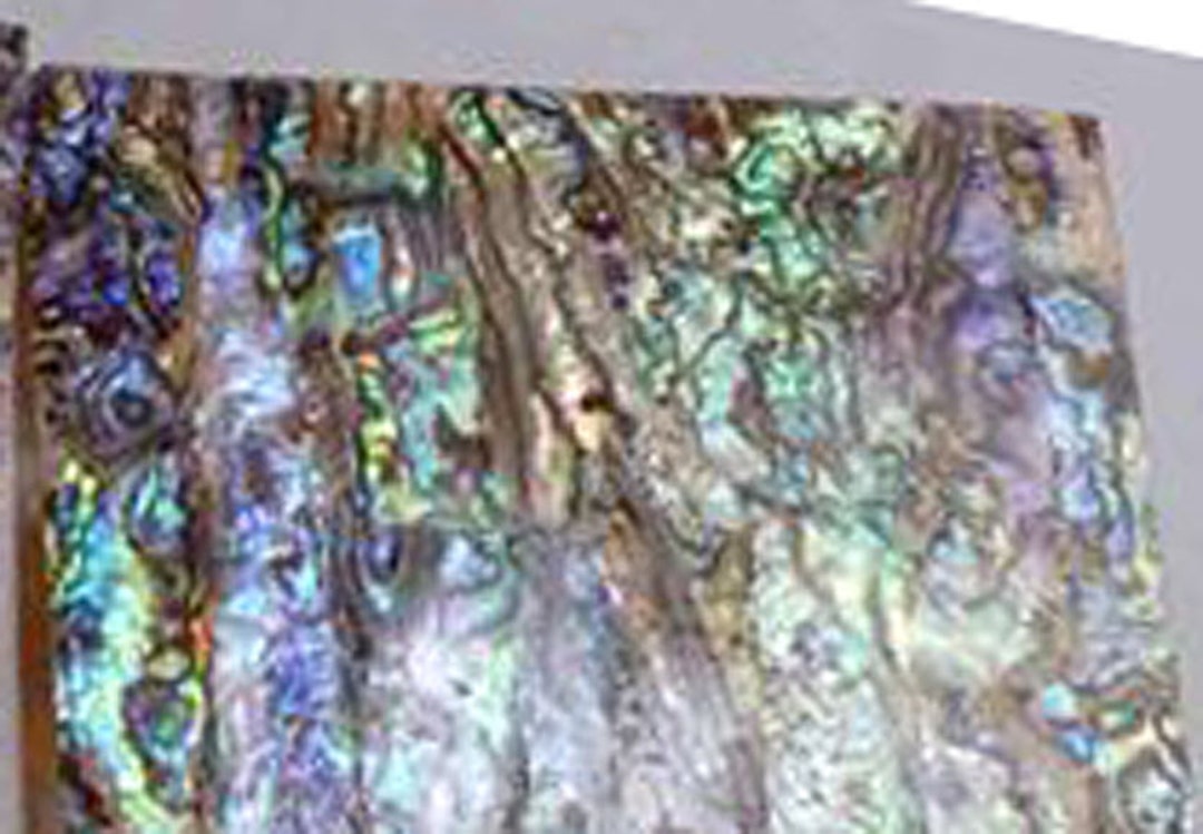 Genuine PAUA INLAY Real Shell Thin Sheet Veneer Overlay DIY Luthier - Etsy